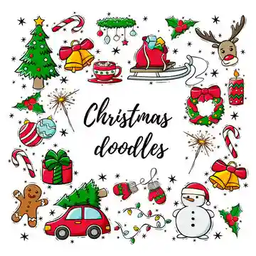 Christmas Doodles: Ideas for Festive Hand-Drawn Art | Career Updraft